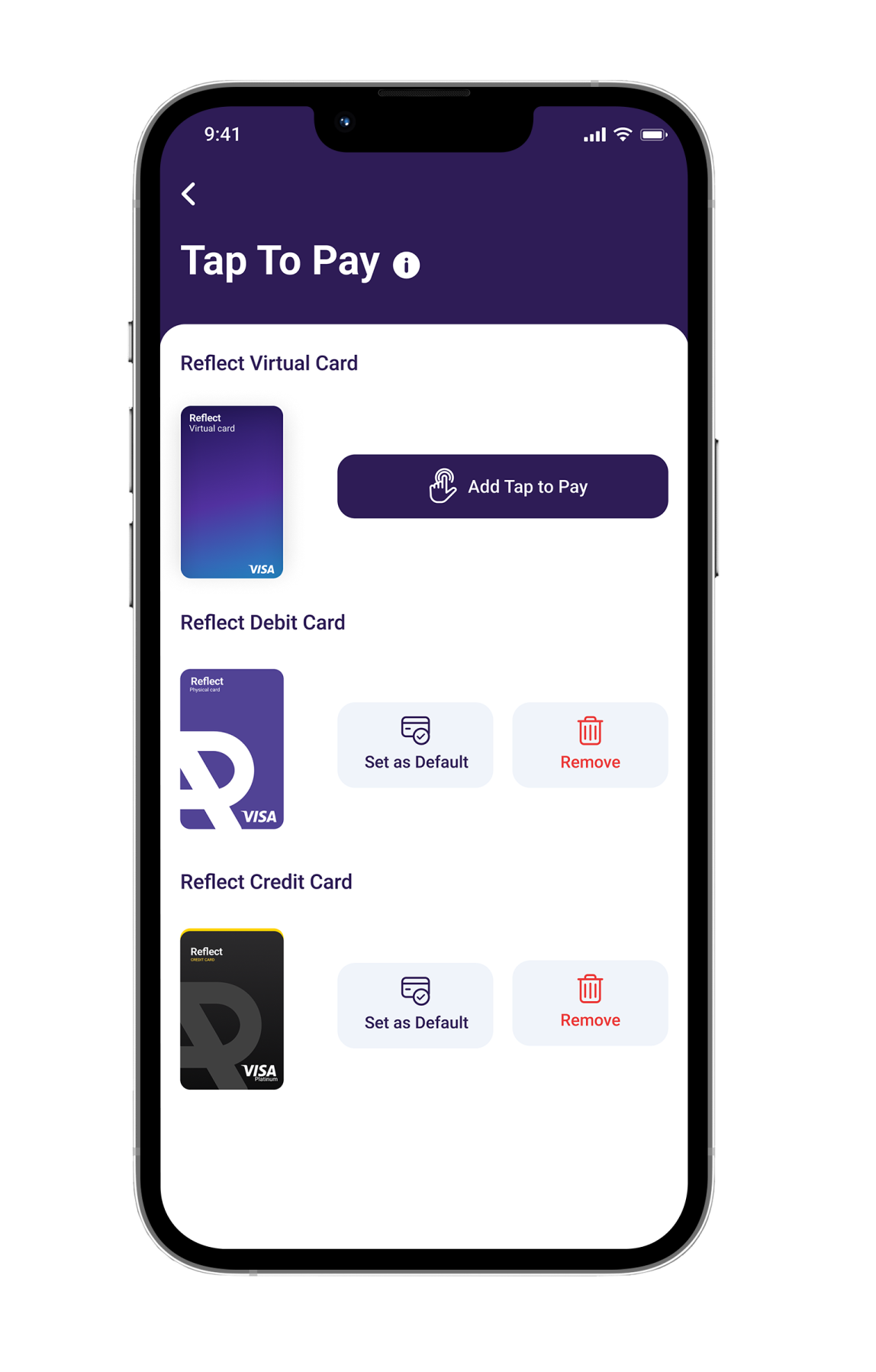 Tap to Pay | Reflect